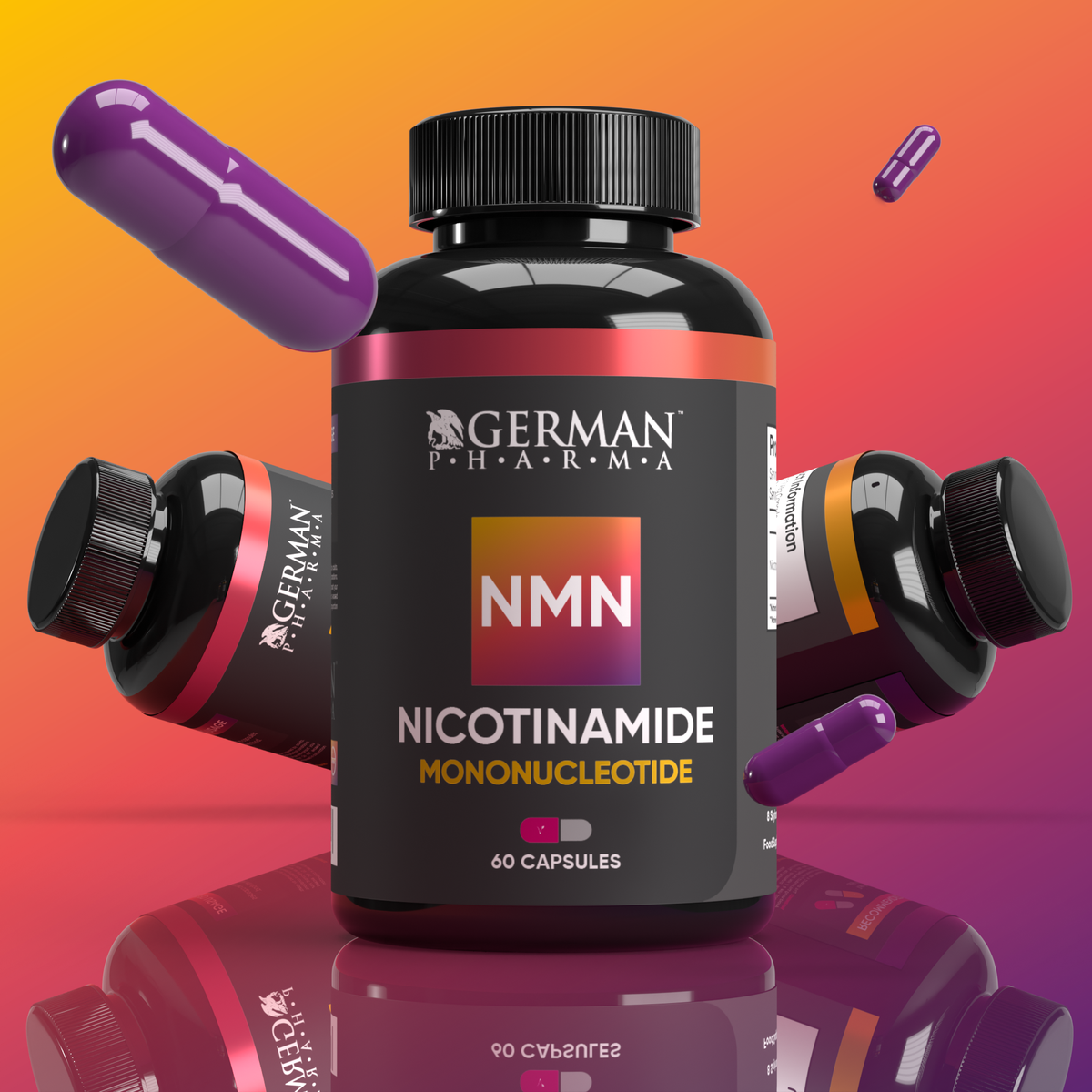 NMN Supplement | Nicotinamide Mononucleotide | NAD+ UK – German Pharma ...